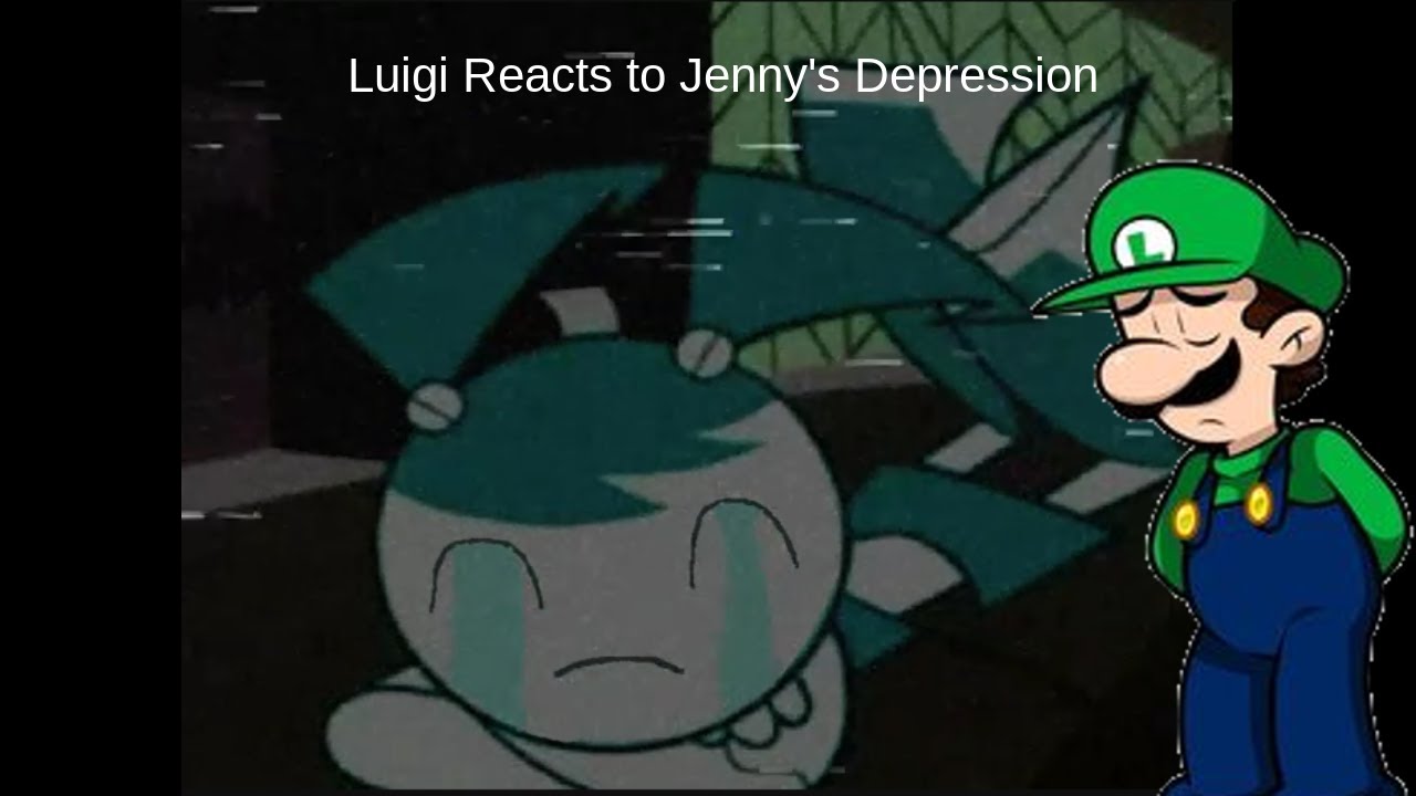 JENNY DID WHAT?! | Luigi reacts to Jenny's Depression - YouTube