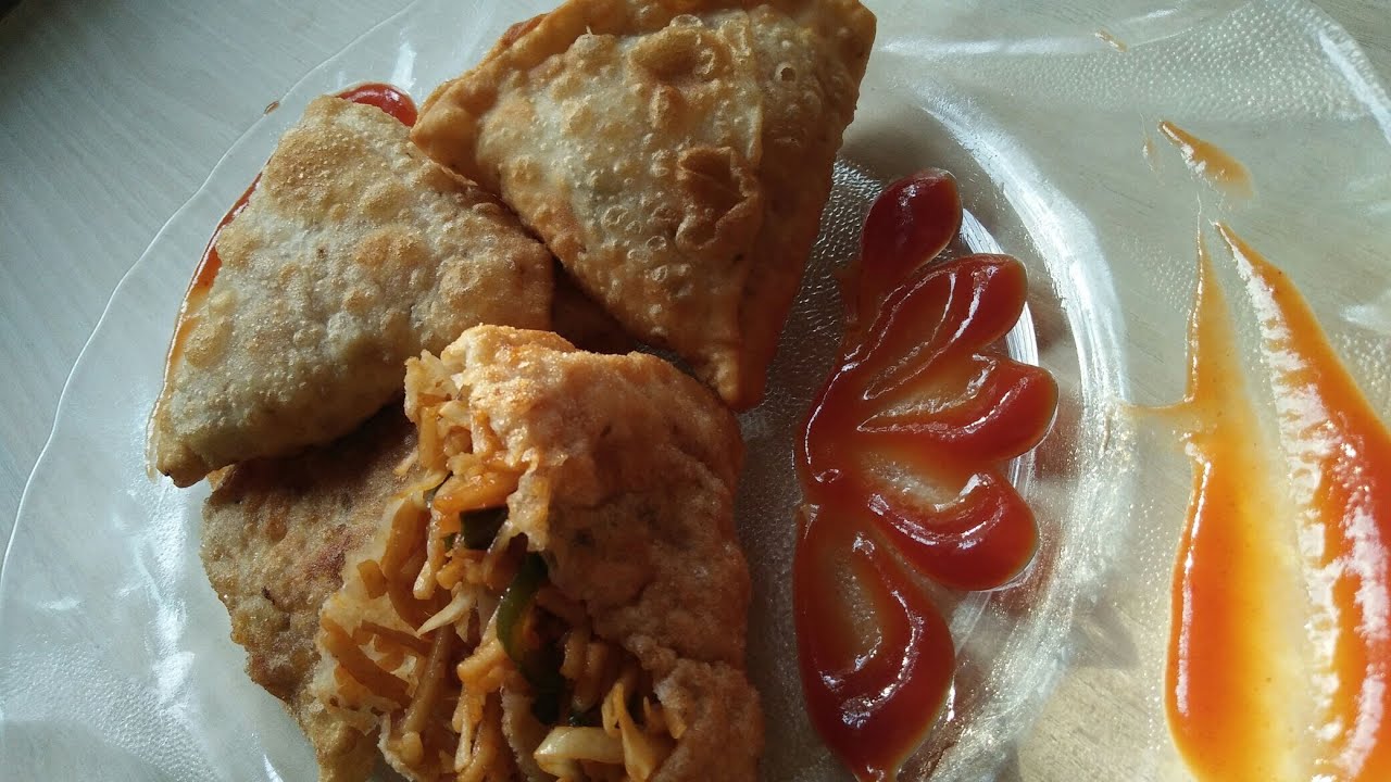 चाइनीज़ सामोसा । chinese samosa recipe - YouTube