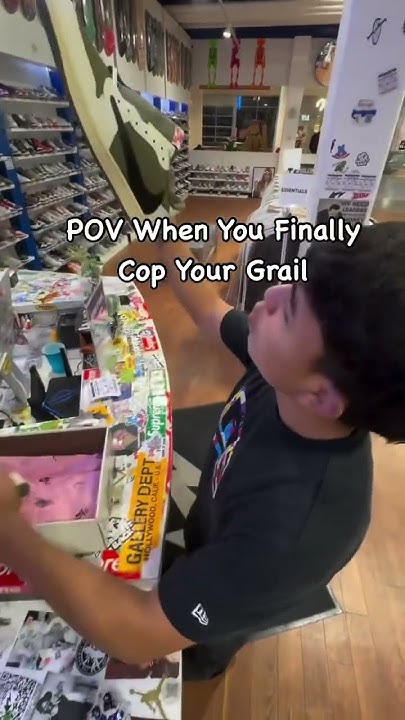 POV: YOU FINALLY COP YOUR GRAIL! NO BETTER FEELING 🤩 - YouTube
