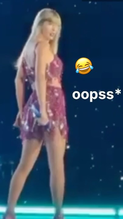 🫣Did Taylor Swift Just Fart on Stage? Caught on Mic! #taylorswift #taylorswiftie #shorts - YouTube