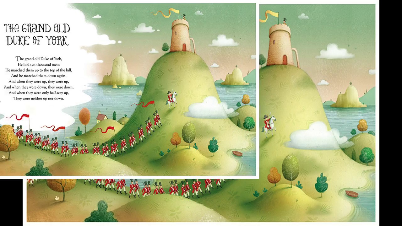 Grand Old Duke of York Nursery Rhymes - YouTube