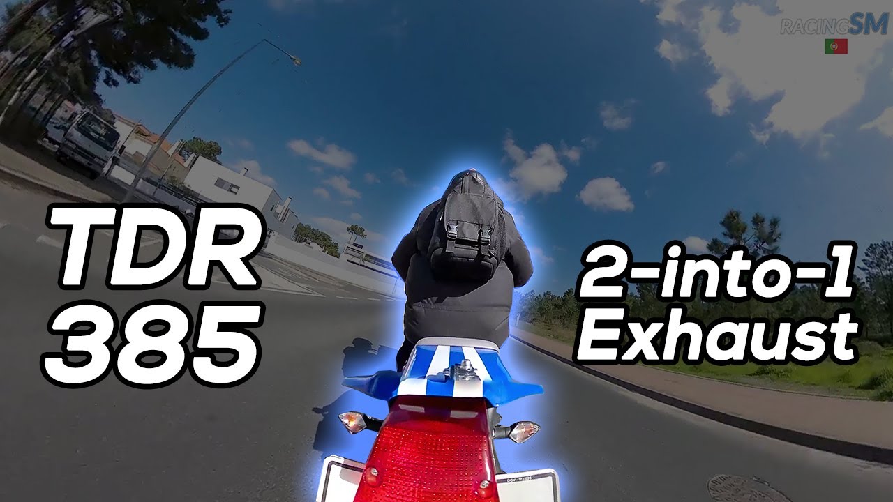 TDR 385 YPVS | Does a 2-INTO-1 exhaust WORK ? - YouTube