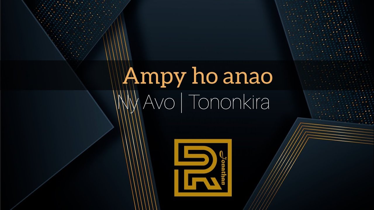 Ampy ho anao | Rojo Ny Avo | Hira Fiderana | Tononkira - YouTube