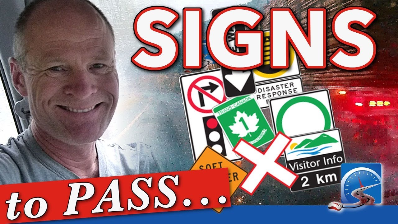 Know Your Road Signs to Pass Your Road Test - YouTube