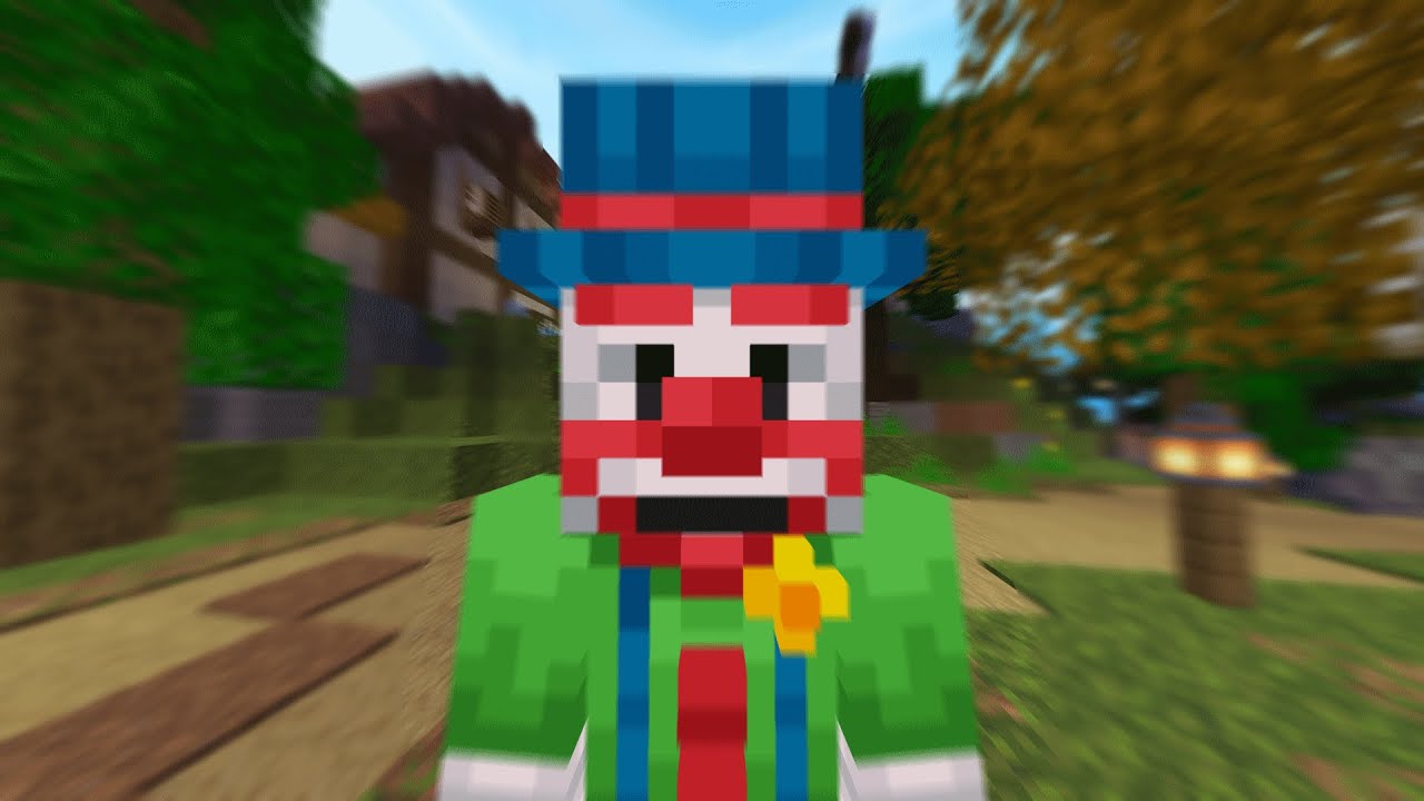 Hive but I'm a clown (Minecraft Bedrock) - YouTube
