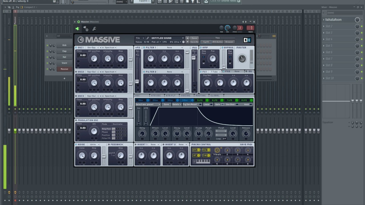 How to make Tycho Synth Tutorial - (Massive) - YouTube