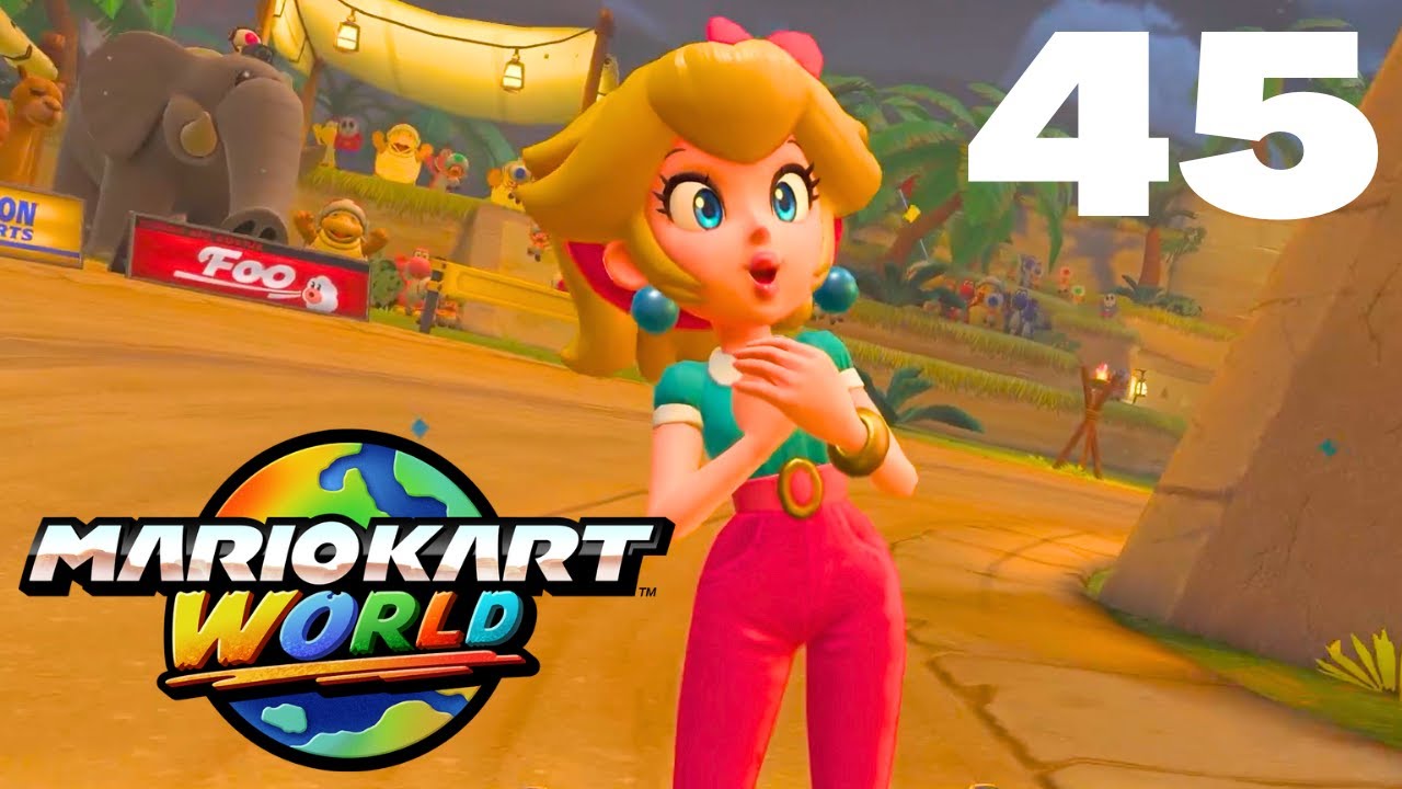Let's Play Mario Kart World Part 45 - 150cc Cherry Rally with ...