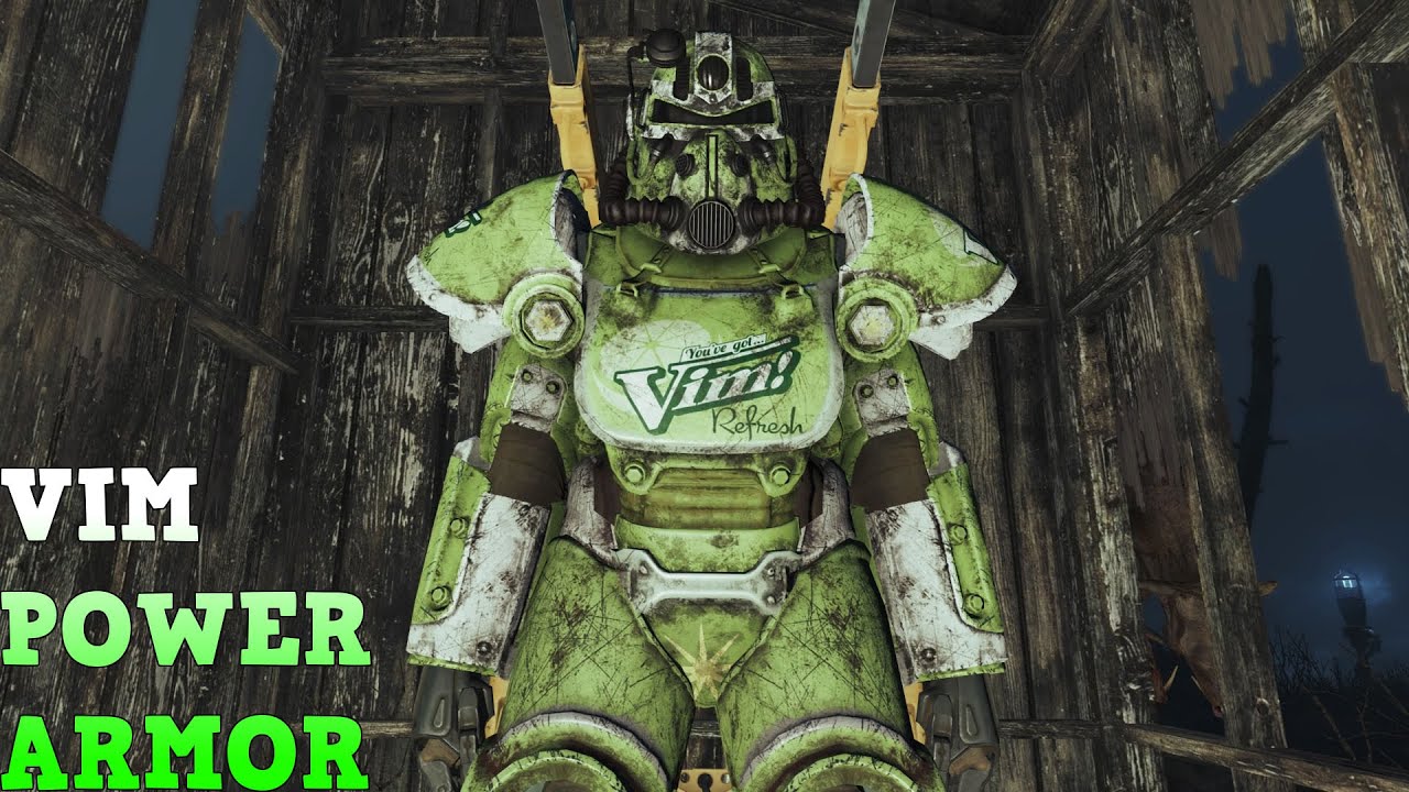 Fallout 4 Far Harbor SECRET POWER ARMOR (VIM! Refresh T-51) - YouTube