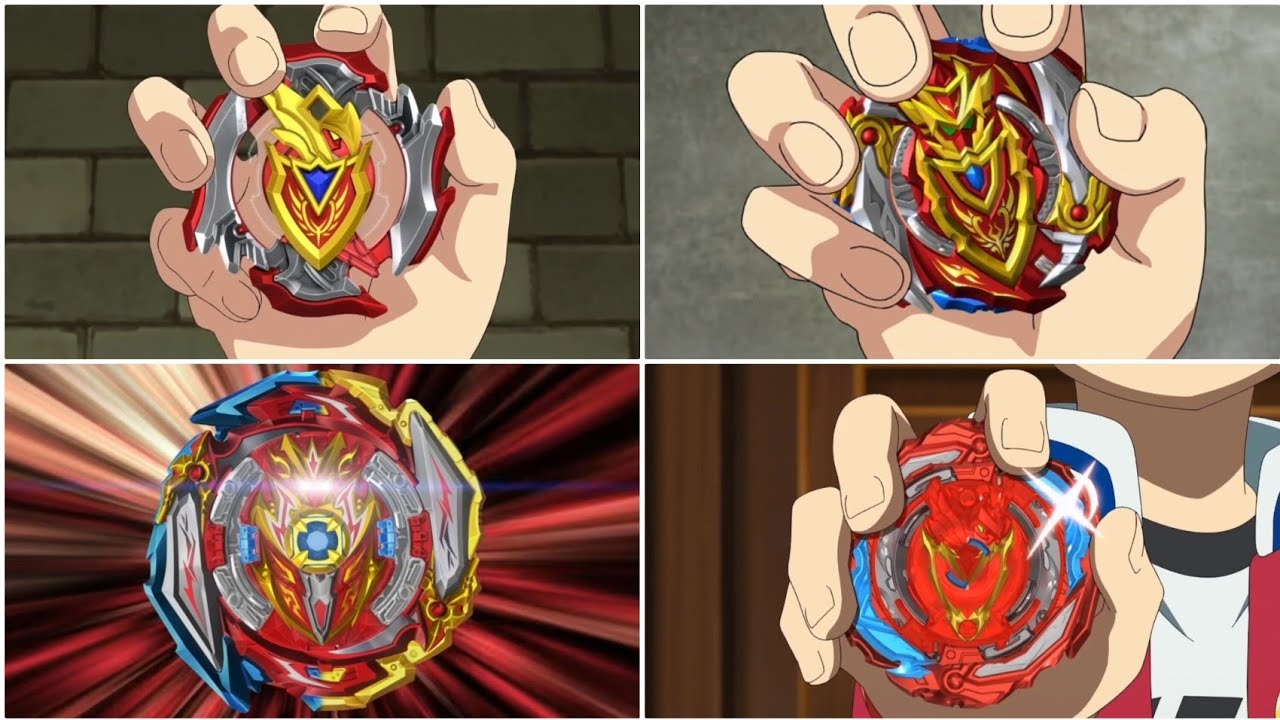All First Appearances of Achilles in Beyblade Burst Seasons 3-4-5-7 ...