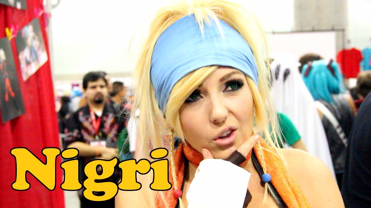 Jessica Nigri (Rikku) Interview: Anime Expo 2013 - YouTube