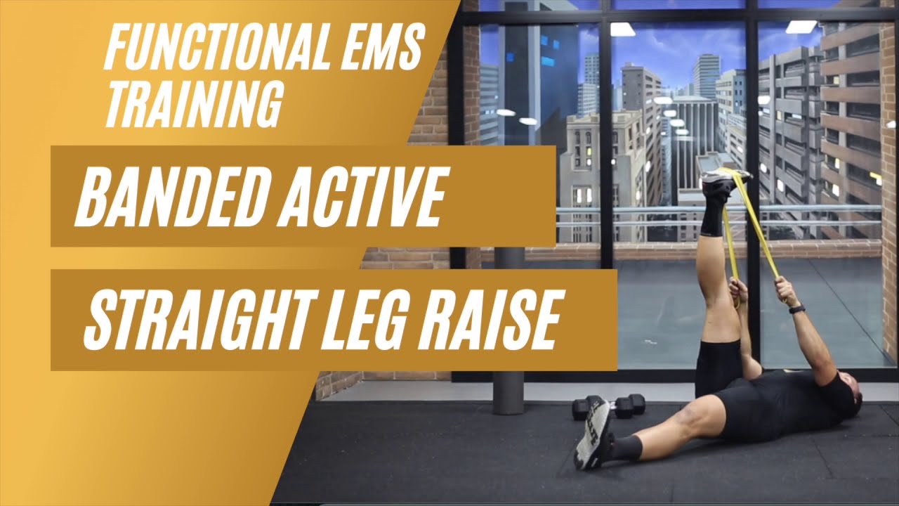 Active Leg Raise Stretch - YouTube