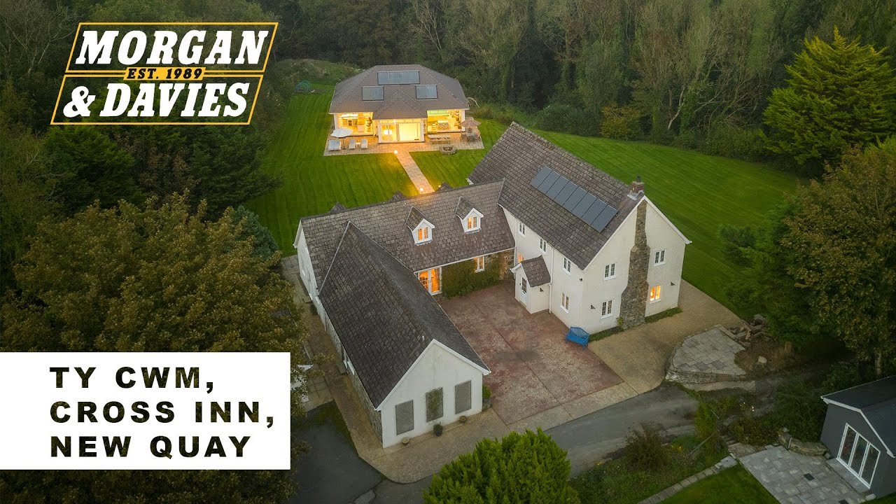 Ty' Cwm - Cross Inn - New Quay - YouTube