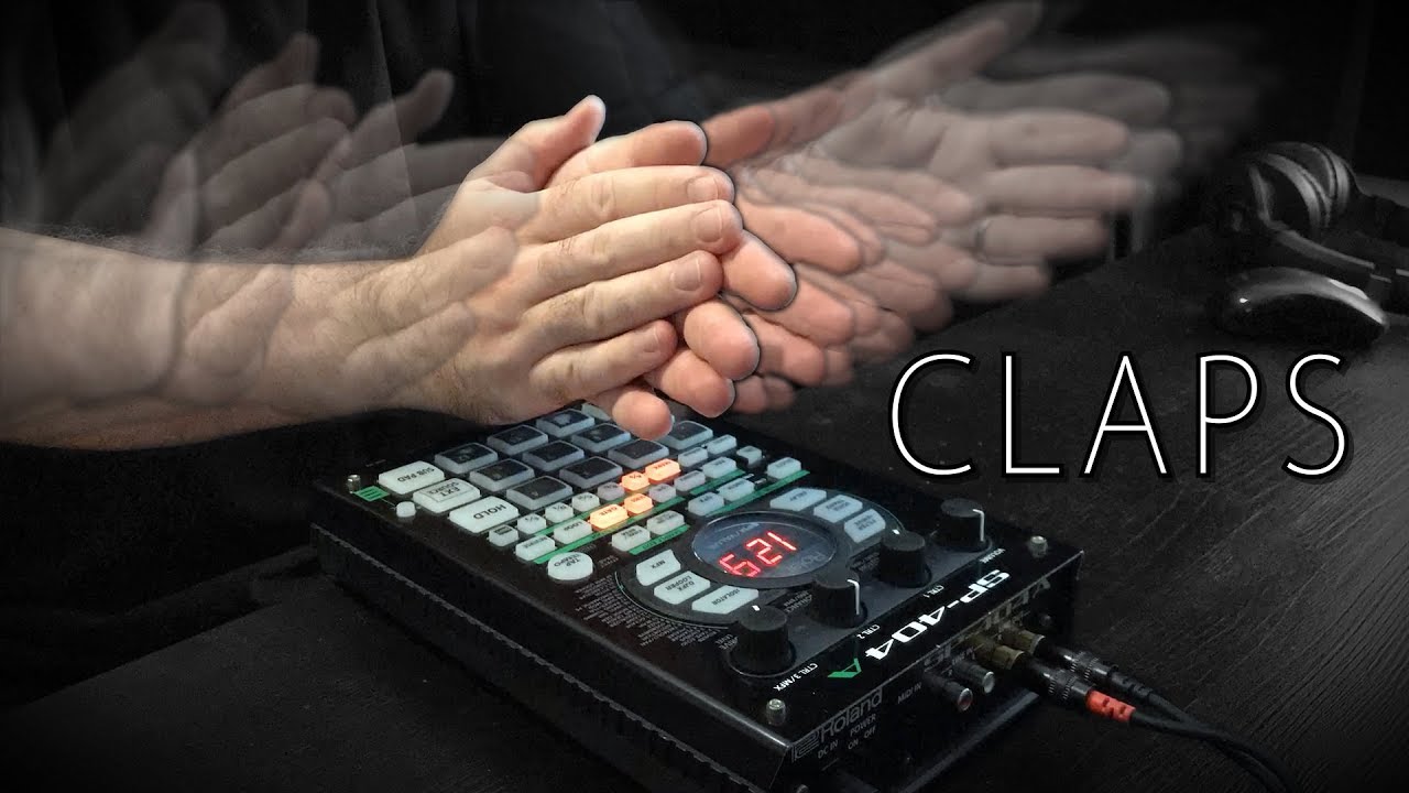 SP404A: Recording & Layering Wide Stereo CLAPS using the BUILT-IN MIC ...