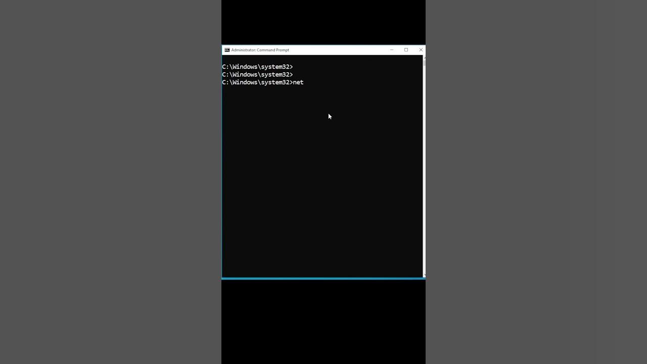 How to change windows password with command line? #cmd #commandline #short #shorts #viral #video ...