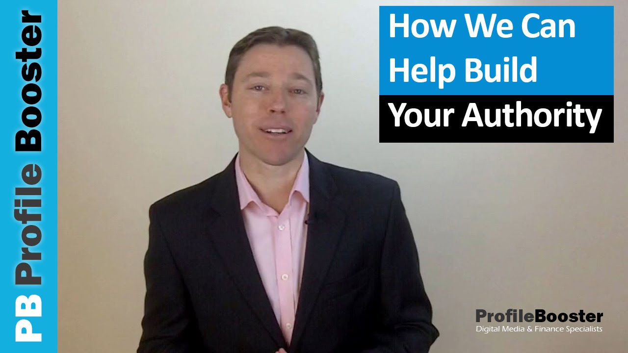 Profile Booster - How We Can Help Build Your Authority - YouTube