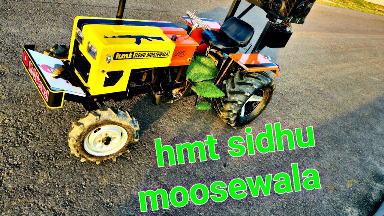 Sidhu Moosewala 295 Hmt Tractor Trailer - YouTube