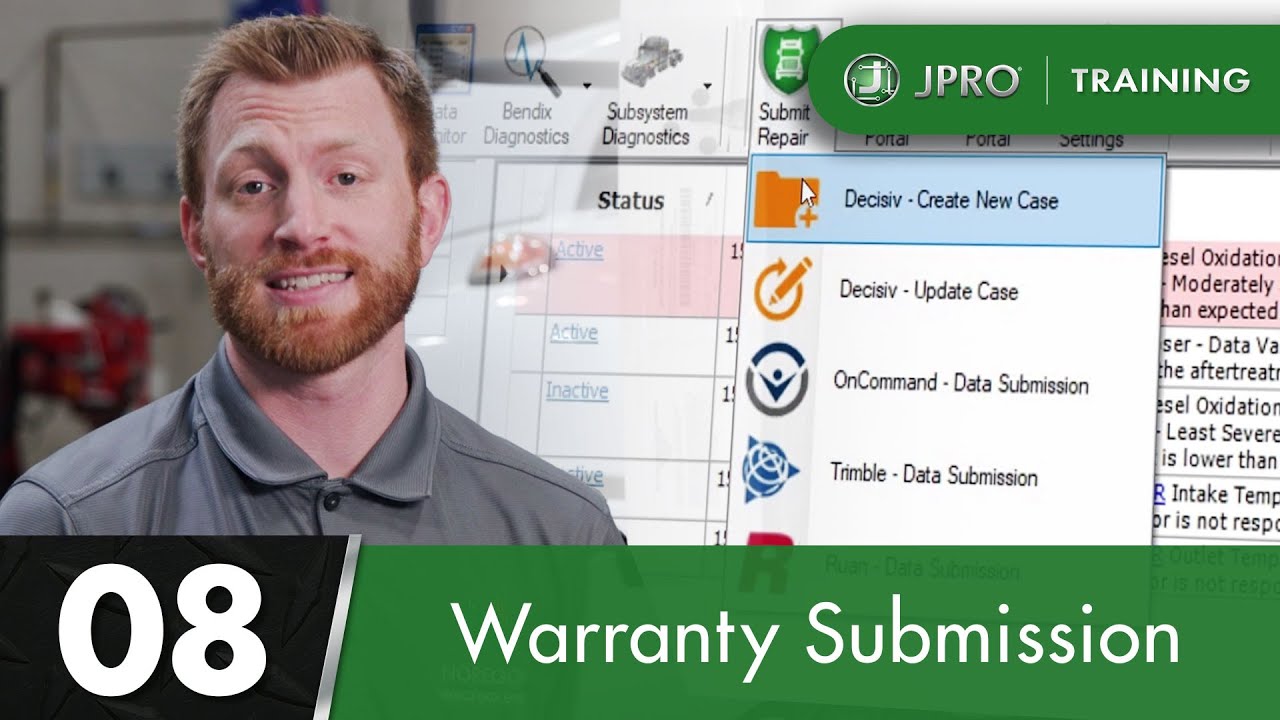 JPRO Training (2023) - Warranty Case Submissions - YouTube