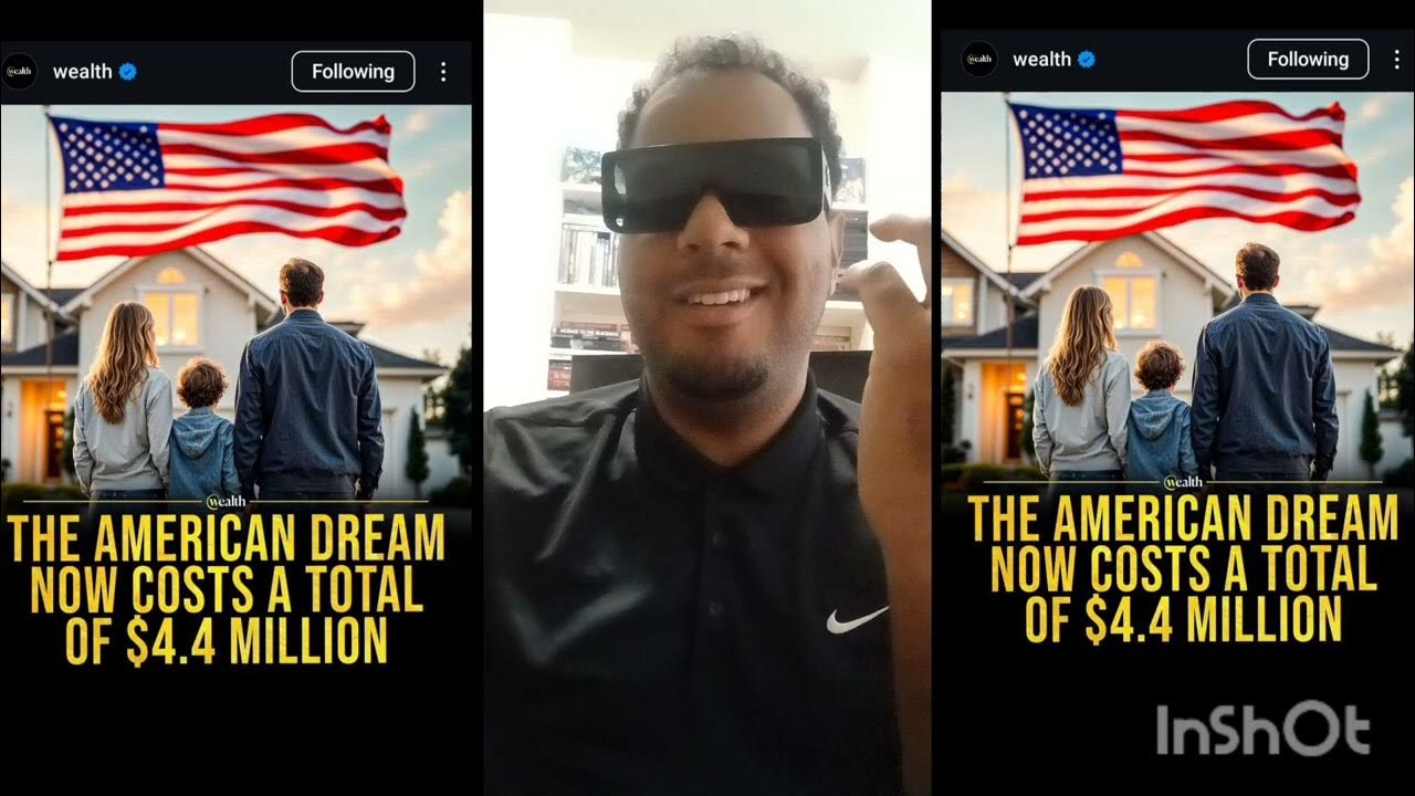 The "American Dream" now cost a total of $4.4 Million! (ZAM QUICC THOUGHTS ) - YouTube