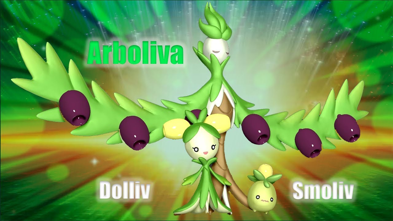 #44 Tiến hóa: Smoliv, Doliv và Arboliva ( Pokémon Evolutions: Smoliv ...