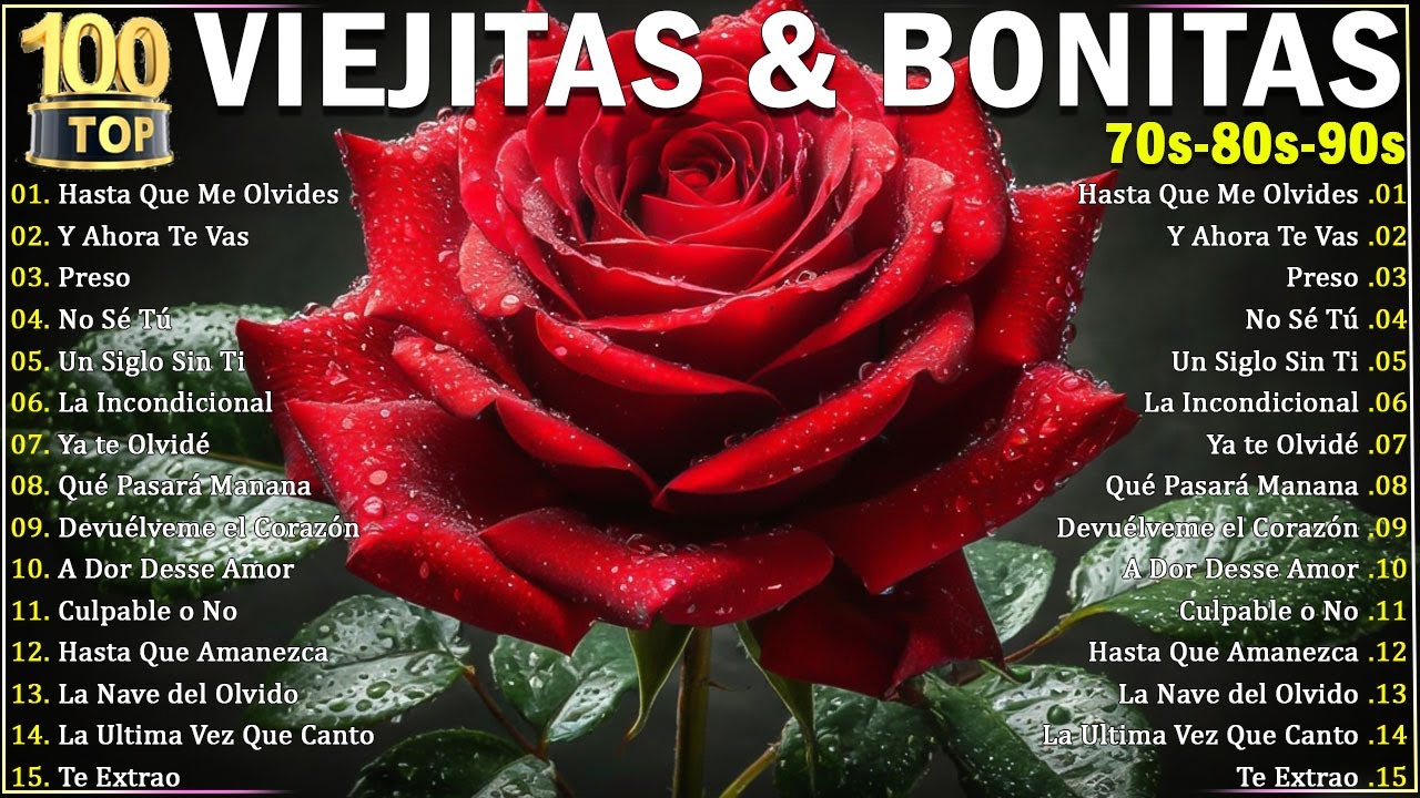 Baladas Románticas en Español: Clásicos de los 70, 80 y 90 ️🎼 - YouTube