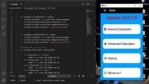 Python GUI Apps Showcase with Kivy/KivyMD - YouTube