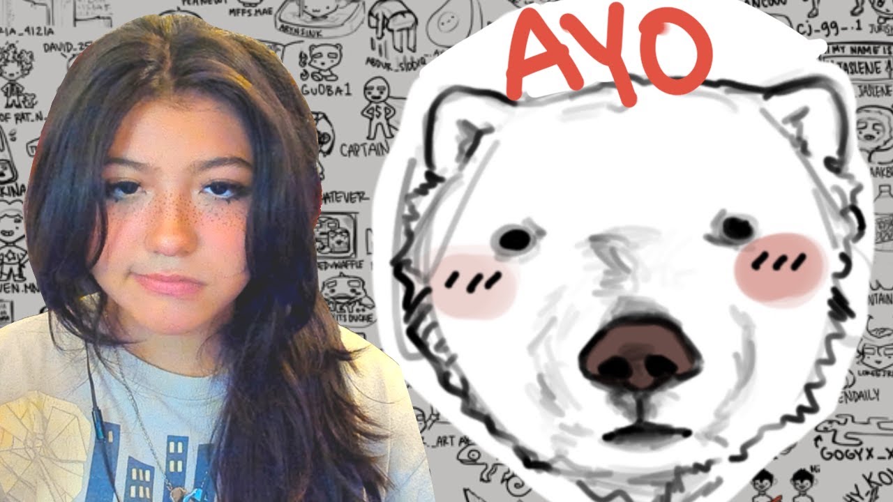 DRAWING YOUR USERNAMES - YouTube