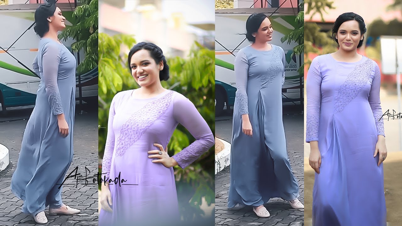 Jyotsna Radhakrishnan Latest Photoshoot Making Video I playback singer ...