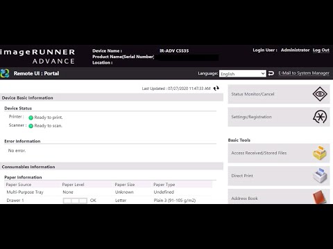 How To Setup Hot Folders On Canon Imagerunner Advance Copiers - YouTube
