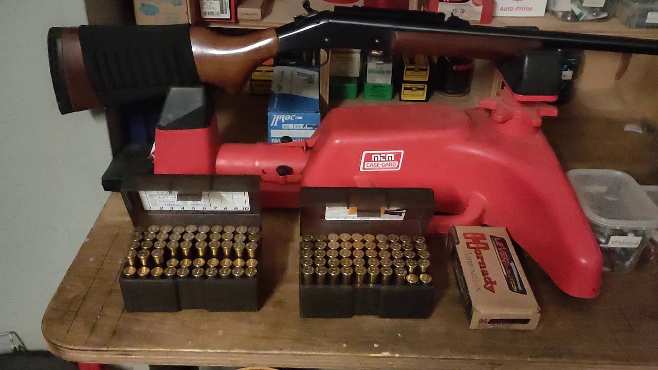 My H&R Handi Rifle in 45/70 Government. - YouTube