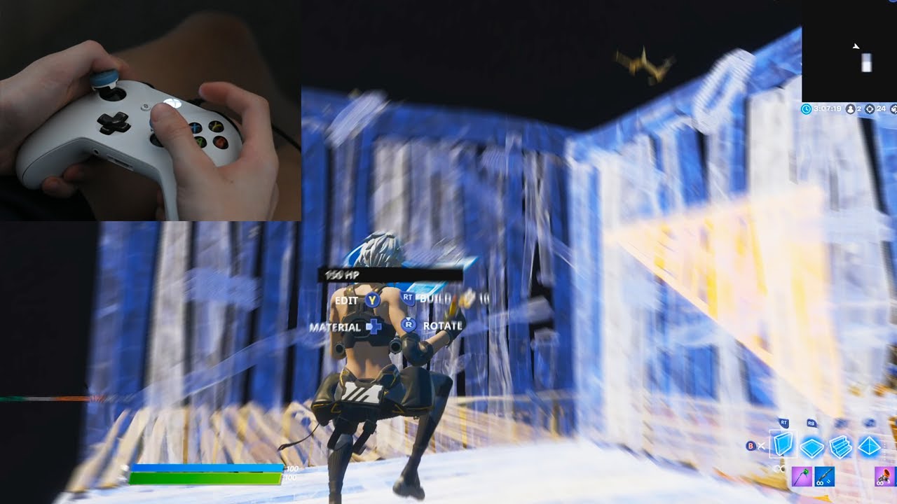 *HYBRID* Fortnite Hand Cam (Controller and KBM) - YouTube