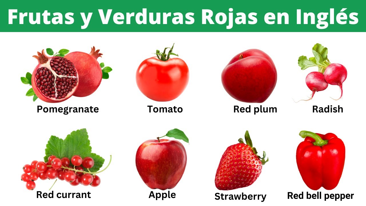 Lista De Frutas Y Verduras Rojas Las 22 Mejores Frutas Para Adelgazar