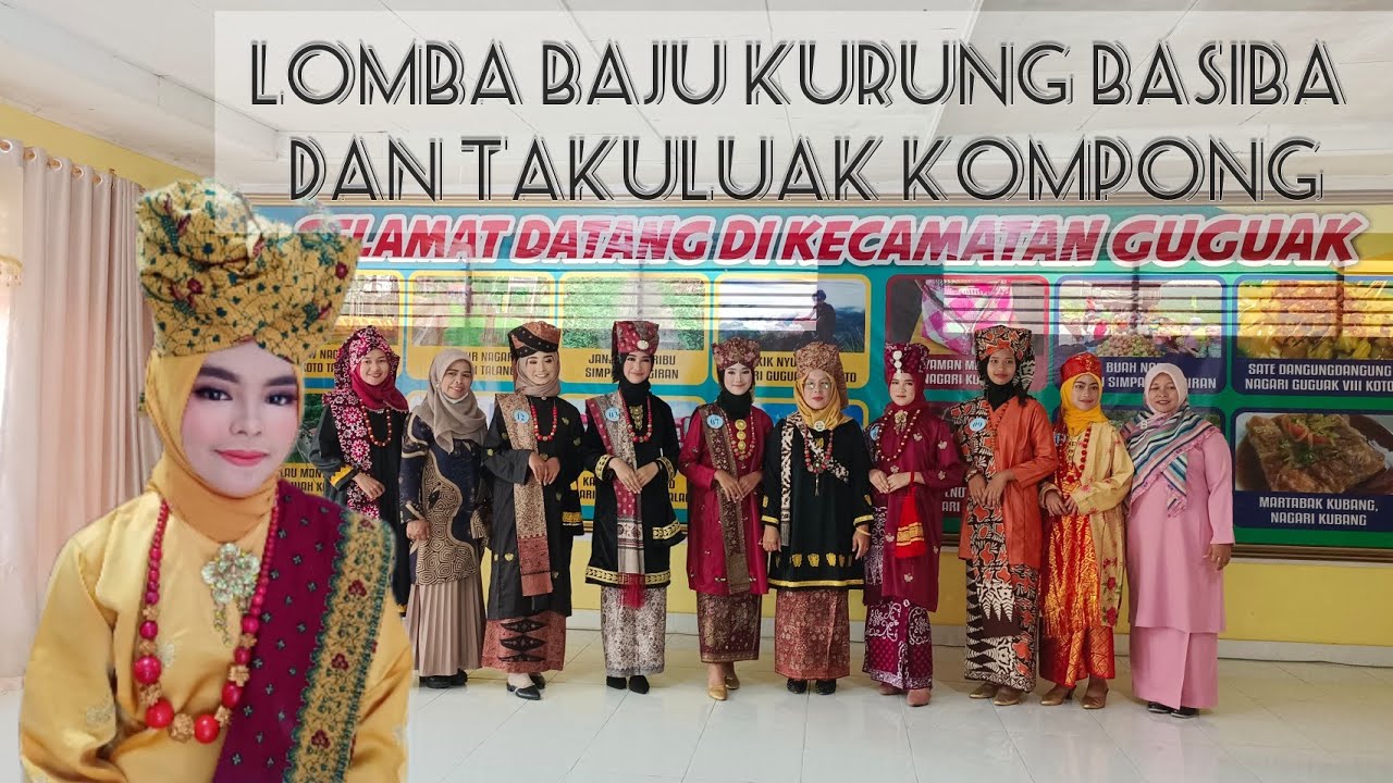Lomba Baju Kuruang Basiba dan Takuluak Kompong | Hut RI ke 77 | Kec ...