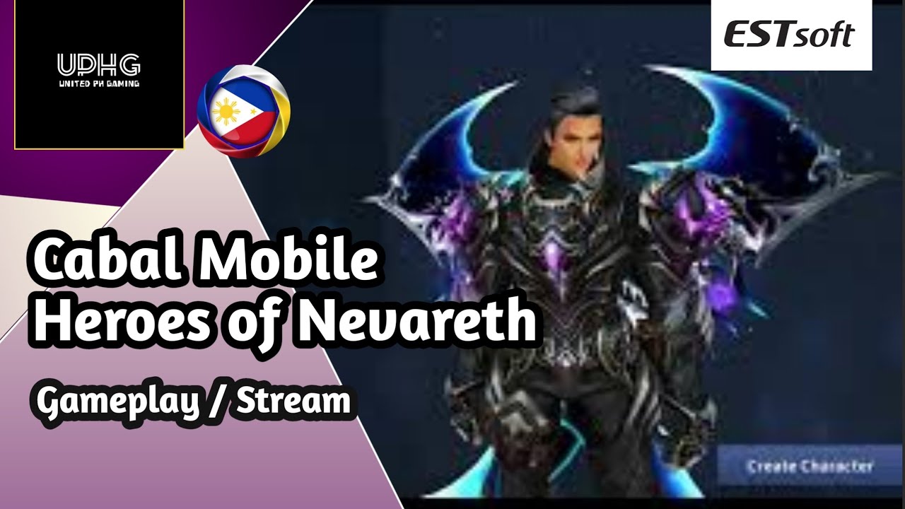 Cabal Mobile Heroes of Nevareth CBT GAMEPLAY - YouTube