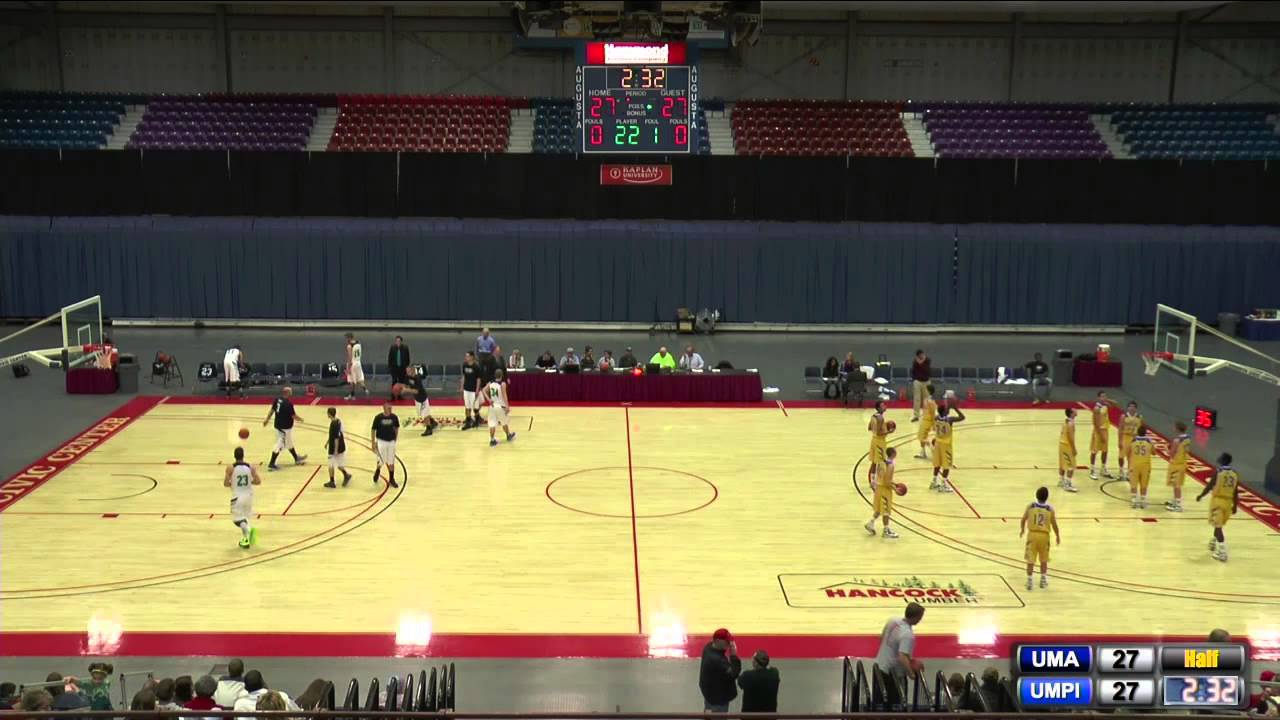 UMA VS UMPI - Men's Basketball - Part 2 - December 8, 2014 - YouTube