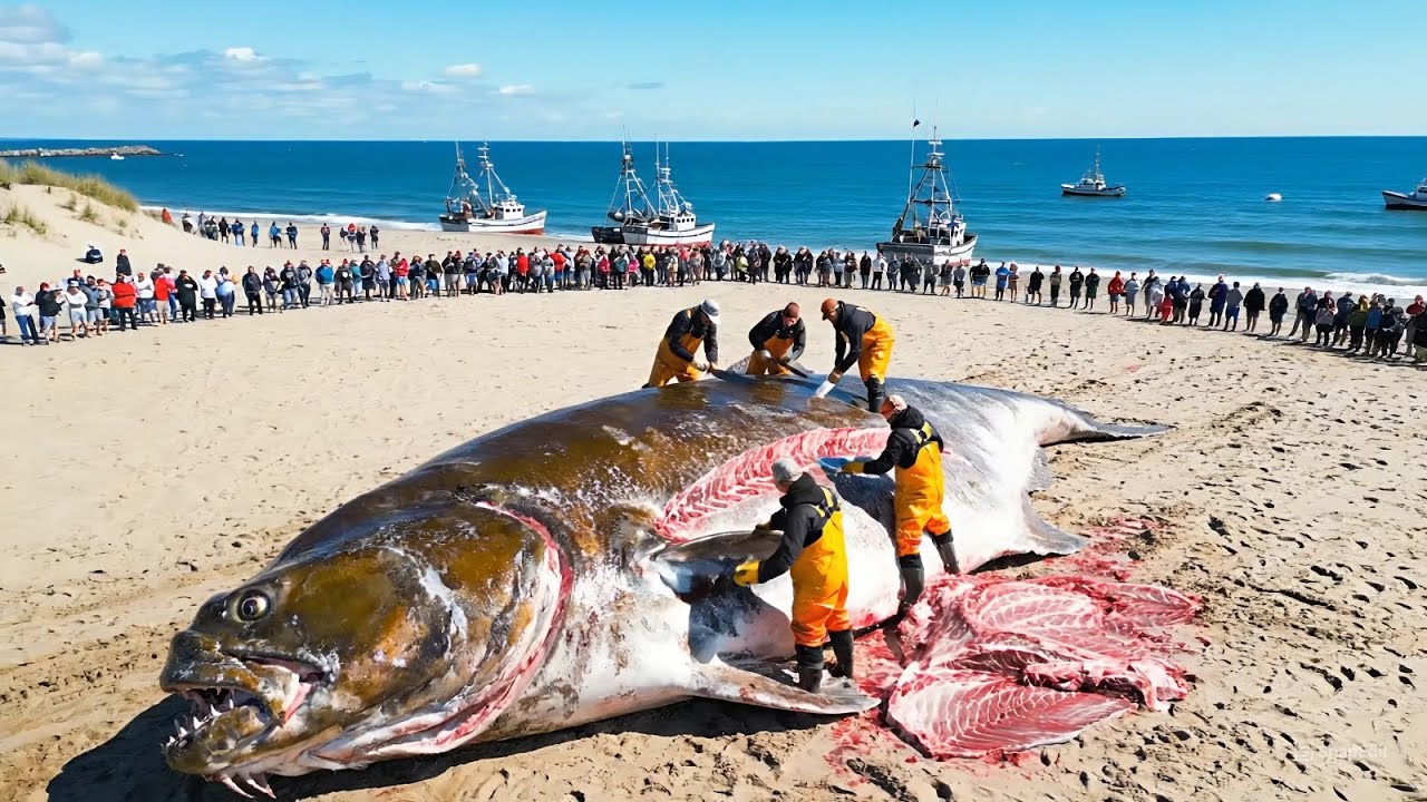 Encountering a 1,500-lb Giant Atlantic Halibut – Deep-Sea Longline ...