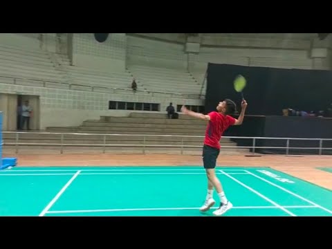 Badminton - Forehand Smash and Round the head Smash in Badminton - YouTube
