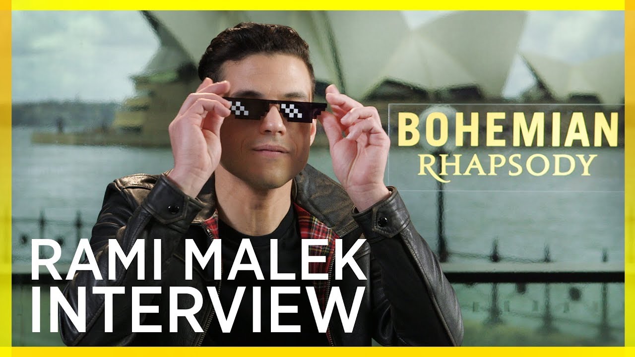 Rami Malek On Freddie Mercury | Bohemian Rhapsody Interview - YouTube
