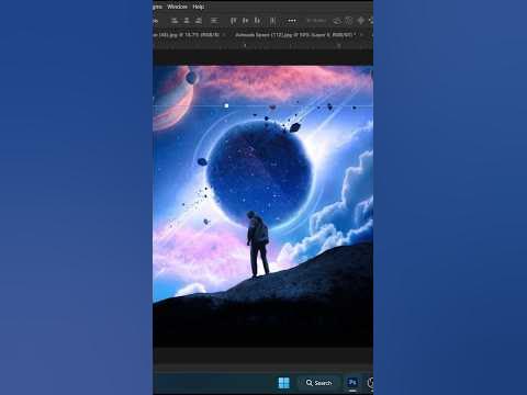 Create Planet Edits Using Photoshop #shorts #ytshorts #shortvideo # ...