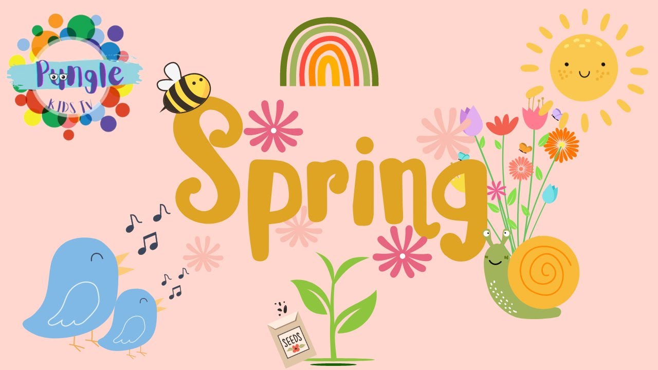 Spring! What happens in Spring? Seasons video for kids - YouTube