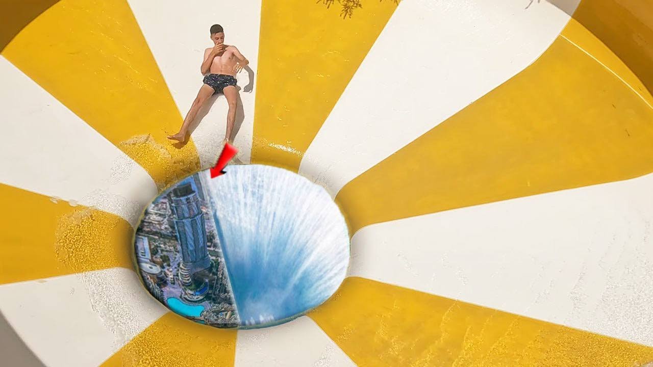 Craziest Water Slide: Would You Dare to Go Down This Slide? 🧻 💩 - YouTube