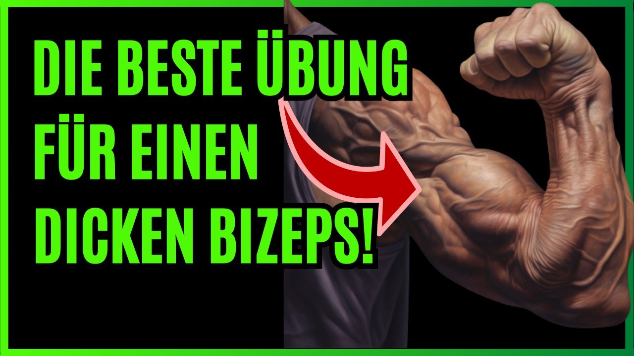 Die beste Übung für einen dicken Bizeps! - YouTube