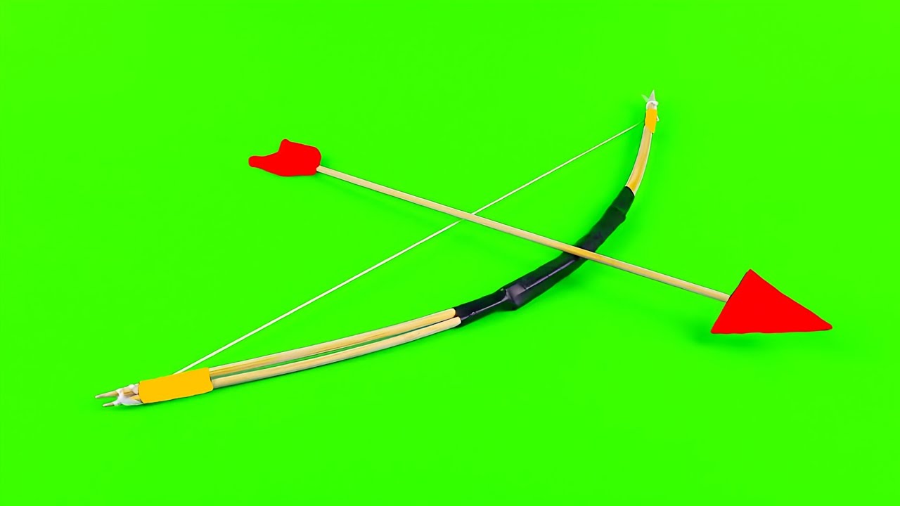 How to Make a Homemade Bow : Make a Homemade Bow - YouTube