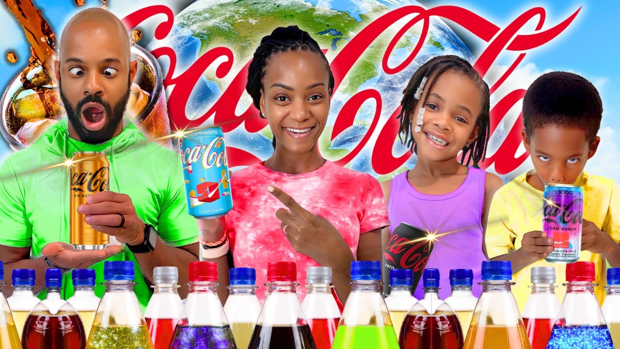 We Tried EVERY Coca Cola Flavor From AROUND THE WORLD! 🥤 🌎 - YouTube