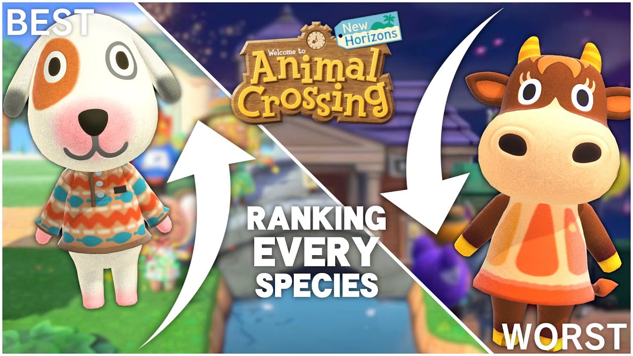 Ranking EVERY Animal Crossing Species - YouTube
