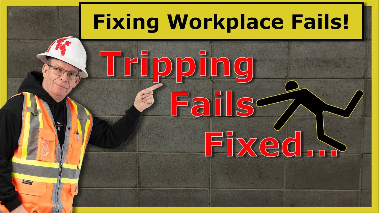 Workplace slips, trips and falls FIXED! A Video Toolbox Talk - YouTube
