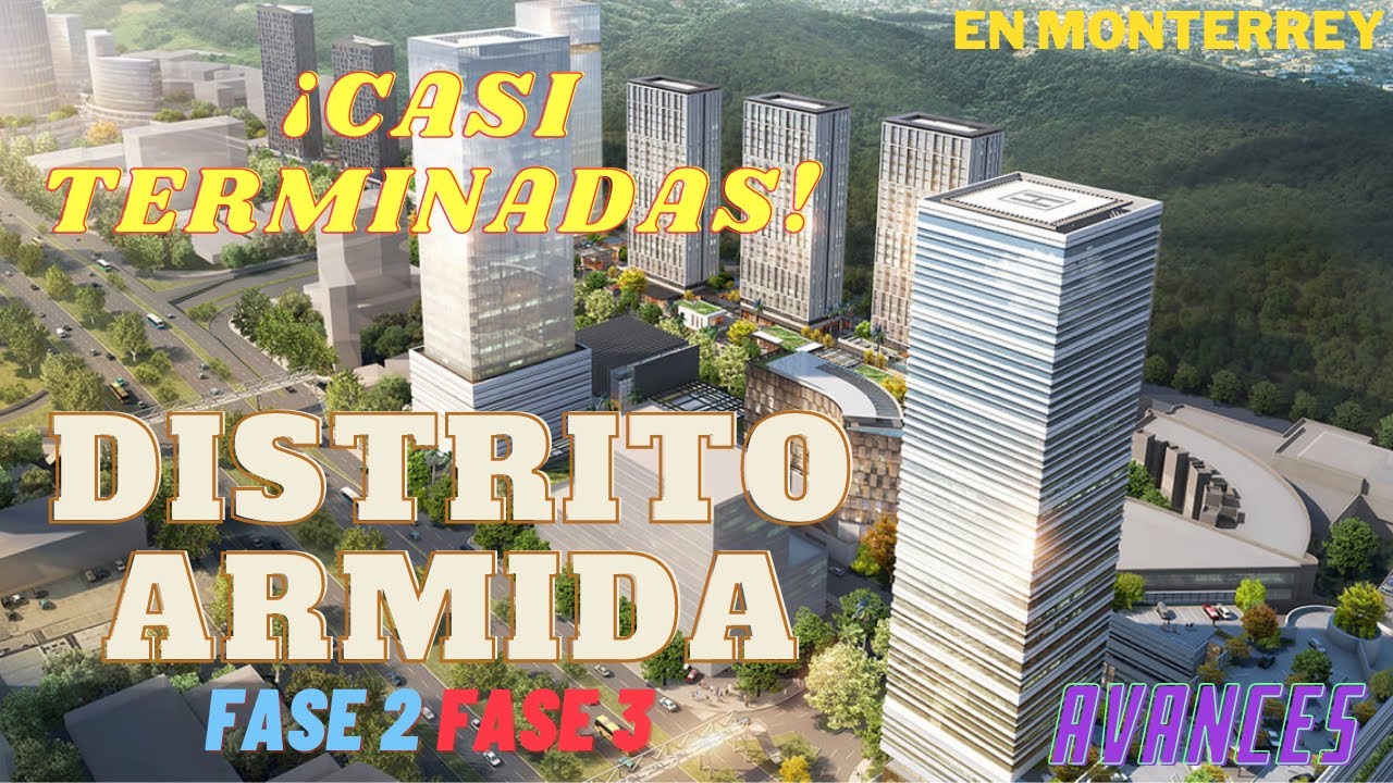 Avance de construcción en Distrito Armida Fase 2 y Fase 3 en San Pedro ...