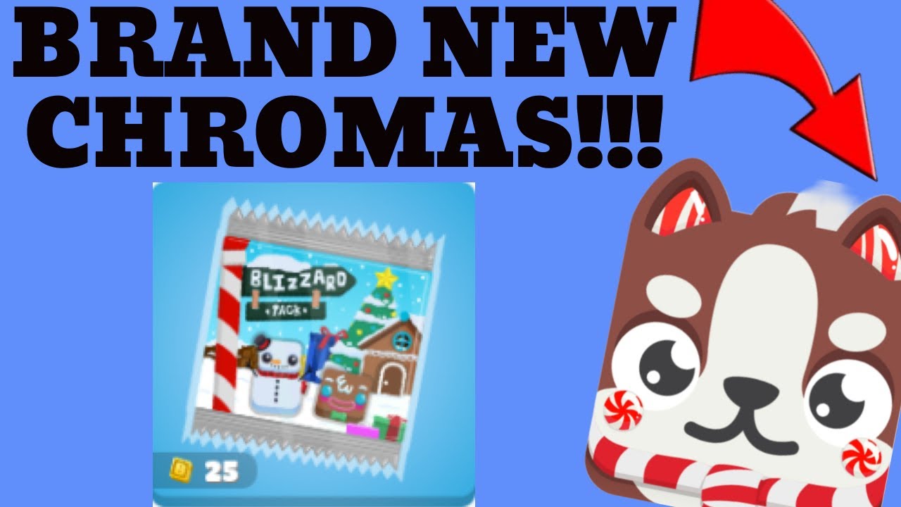 NEW EXCLUSIVE CHROMAS!!! NEW Blooket CHRISTMAS Pack Opening! - YouTube