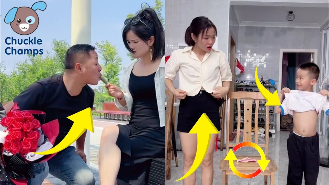 Funny videos 2023, 😂 Chinese funny video, try not to laugh, Funny fails ...