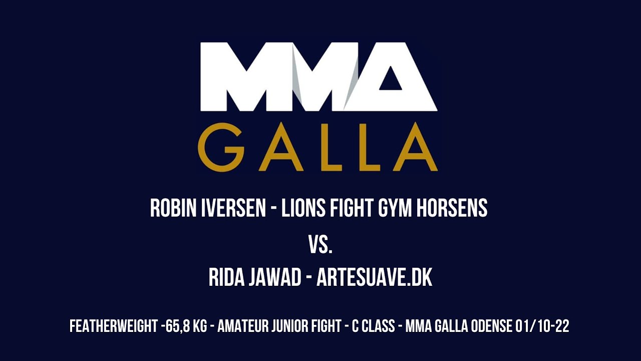 Robin Iversen (Lions Fight Gym Horsens) Vs. Rida Jawad (Artesuave.dk ...