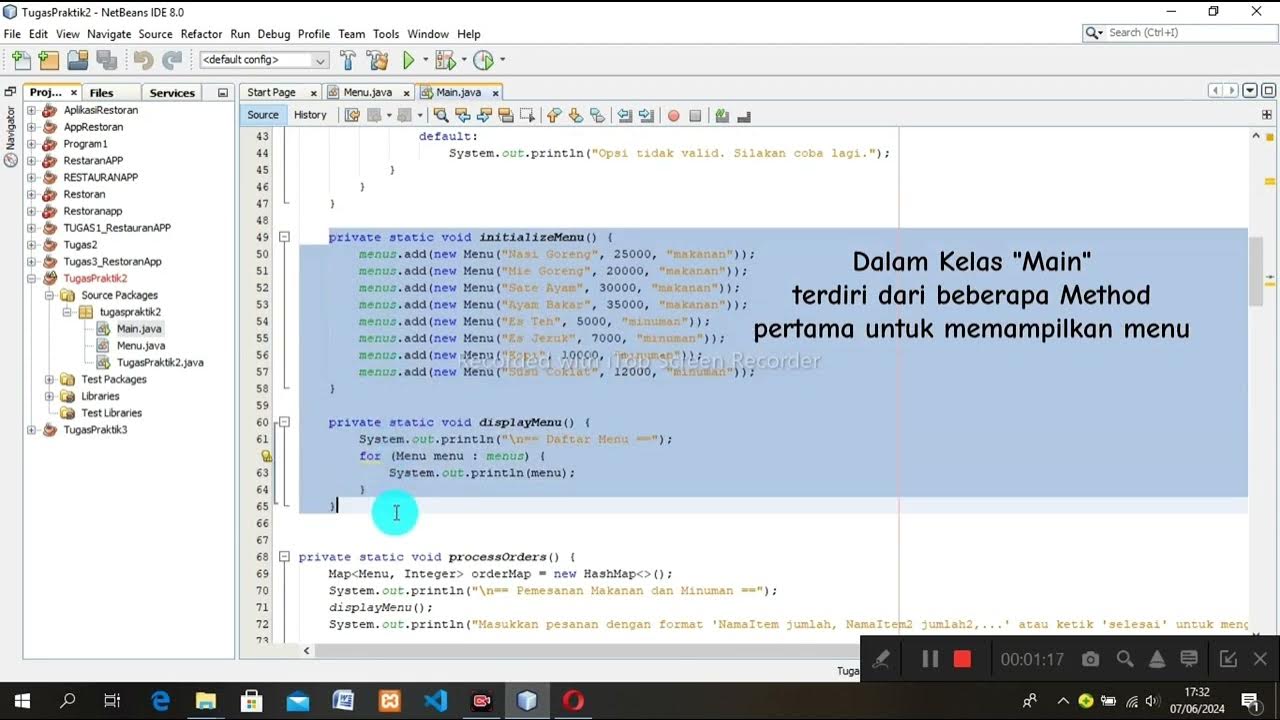 TUGAS 2 MSIM4301 PEMROGRAMAN BERBASIS DESKTOP - YouTube